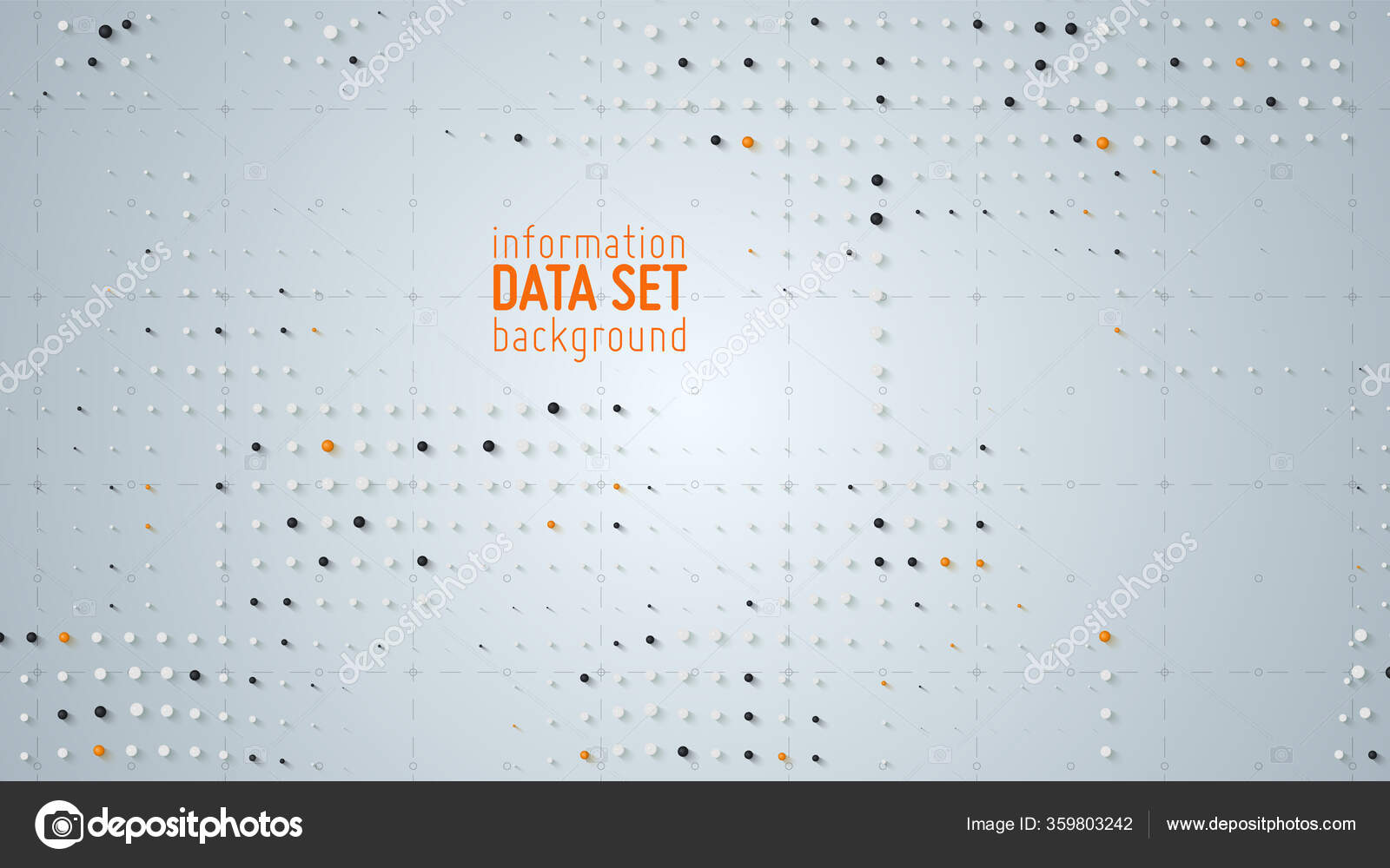 Vector Abstract Data Sorting Visualization Background Big Data Sorted ...