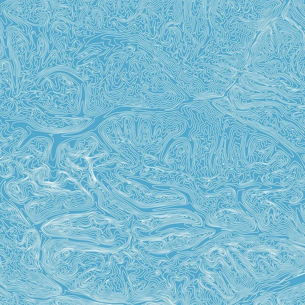 Vector Abstract Earth Relief Map Generated Conceptual Elevation Map ...