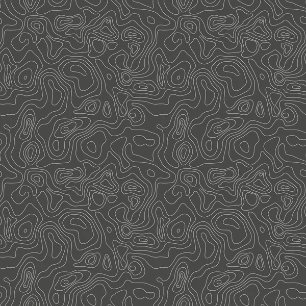 Vector Abstract Earth Relief Map Generated Conceptual Elevation Map ...