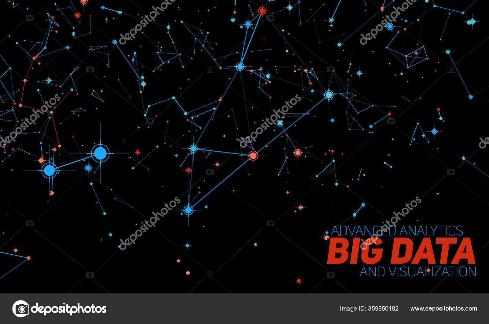Big Data Visualization Futuristic Infographic Information Aesthetic ...