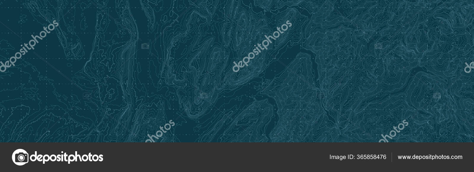 Peta relief bumi abstrak vektor. Membuat peta elevasi konseptual ...