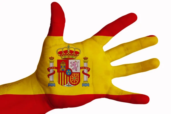 Hand spain flag Stock Photos, Royalty Free Hand spain flag Images ...
