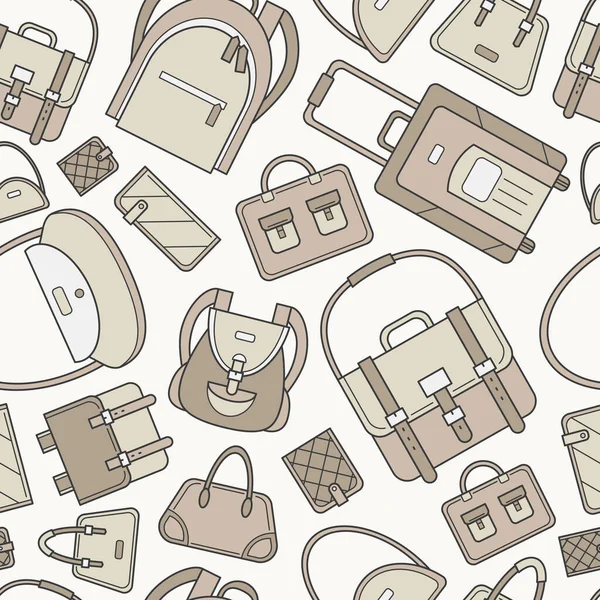 Travel bags seamless pattern Stock Vector Image by ©Danussa #8762486