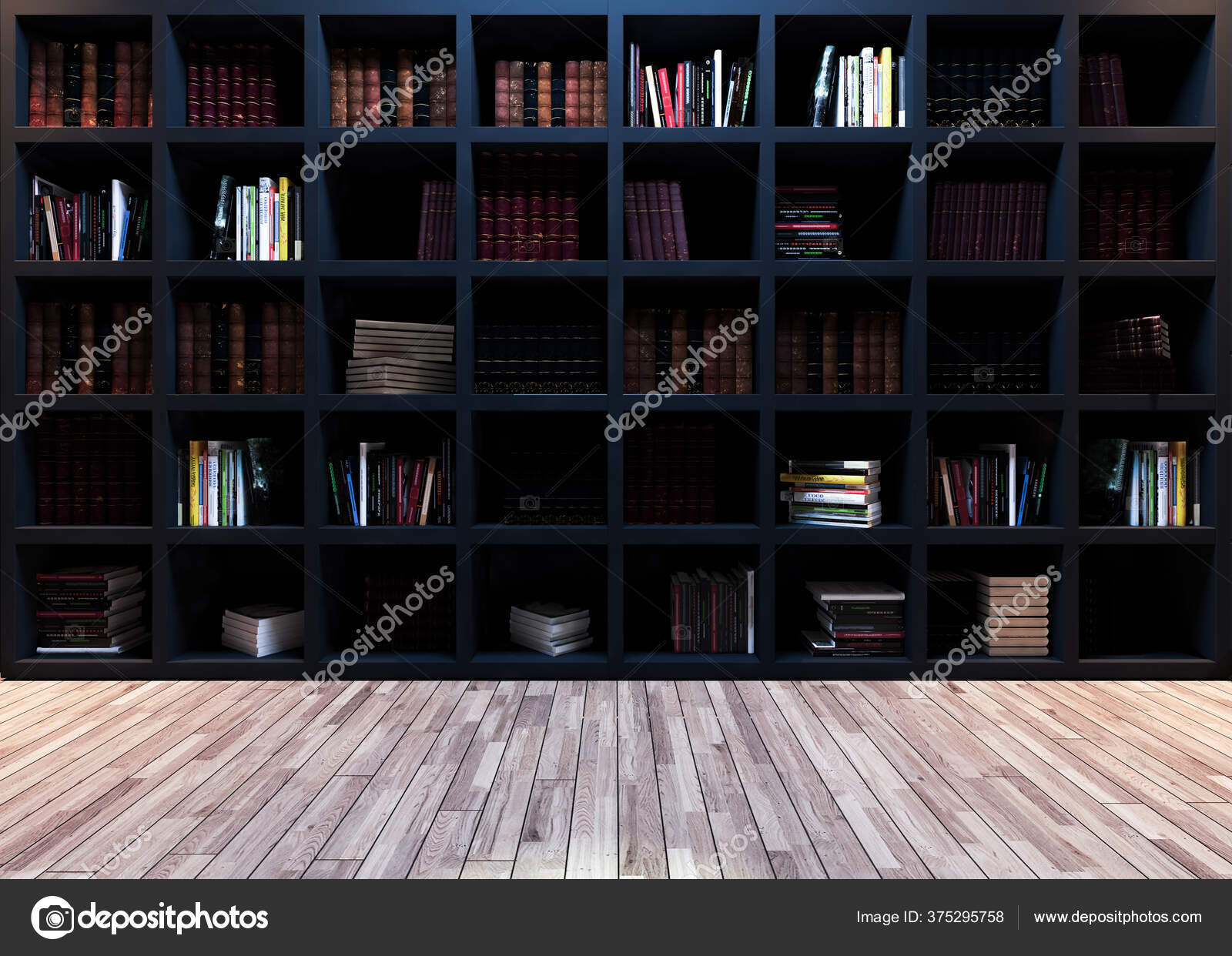 Modern Library Bookshelves