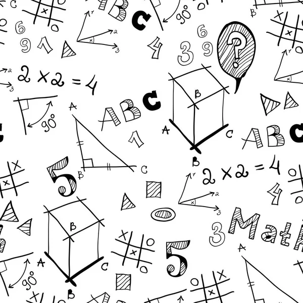 Seamless School pattern background Stock Vector Image by ©PictuLandra ...