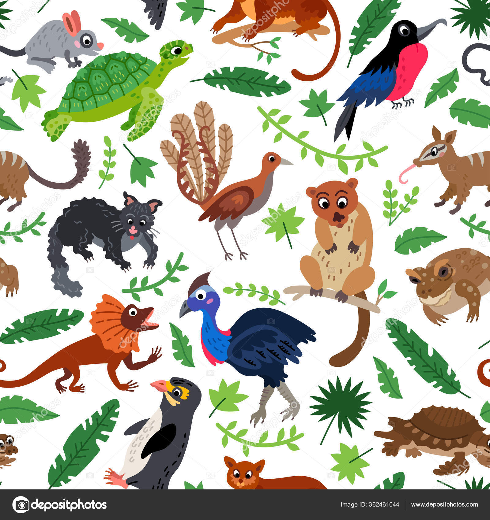Amazon Rainforest Animals Clipart Goat