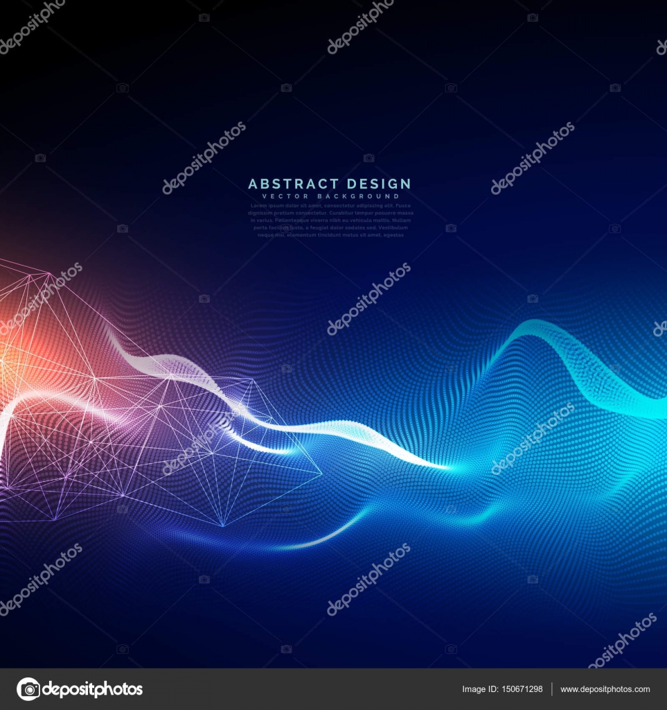 Abstract technology background with light effect Stock Vector Image by ...
