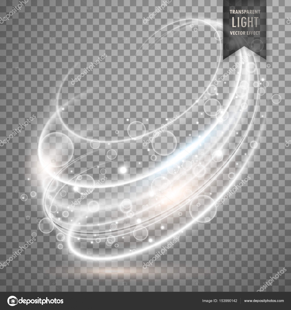 White transparent light effect vector background Stock Vector Image by ...