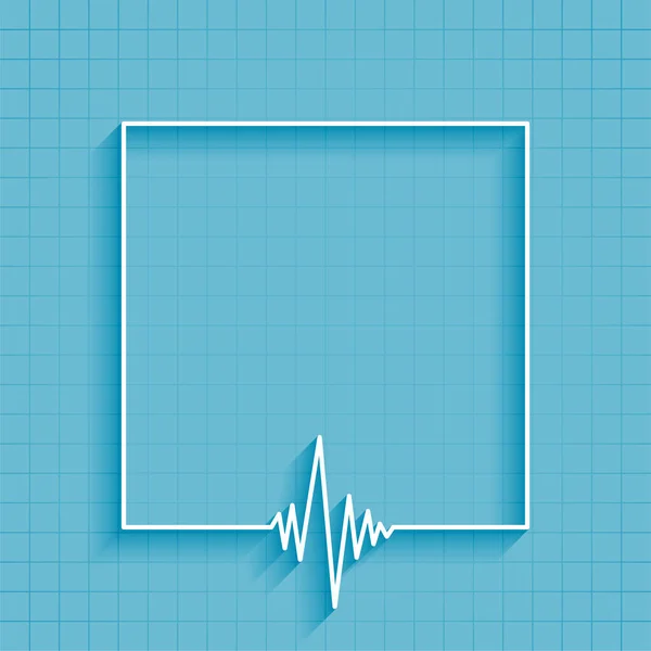 Cardio Heartbeat Medical Healthcare Background Design Stock Vector ...