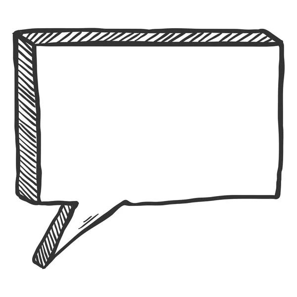 Golden Comics Speech Bubble Rectangular Shape Isolated White Background ...