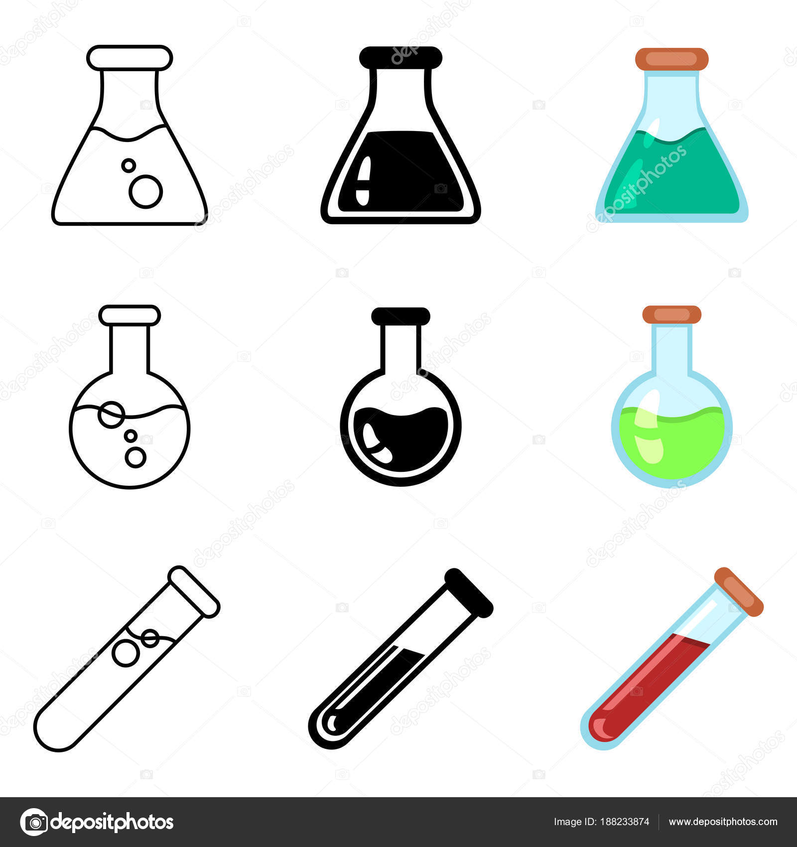 Chemistry Silhouette