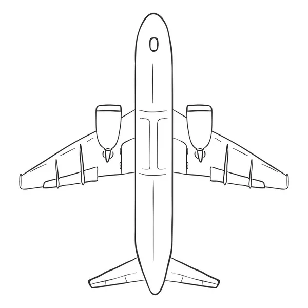 Contour airbus images vectorielles, Contour airbus vecteurs libres de ...