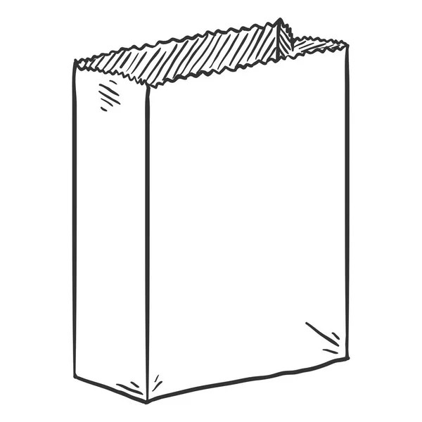 Shopping bag sketch — Stock Vector © lhfgraphics #14134849