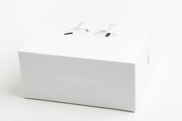 Packaging Box Of Apple AirPods Pro – Stock Editorial Photo ...