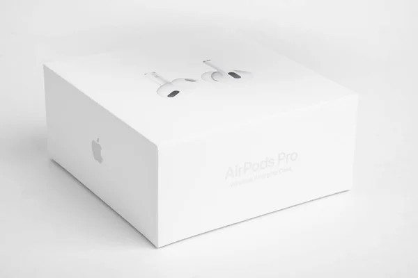 Packaging Box Of Apple AirPods Pro – Stock Editorial Photo ...