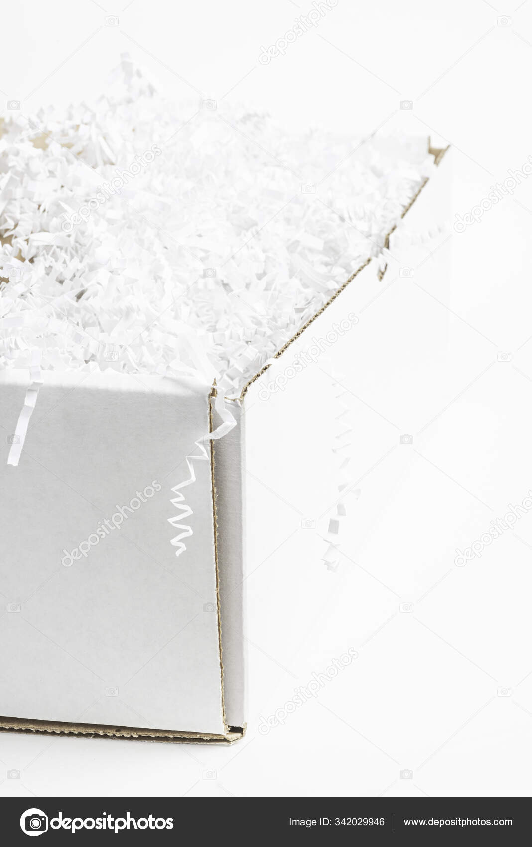 Generic Open White Packaging Box — Stock Photo © dominiquejames #342029946