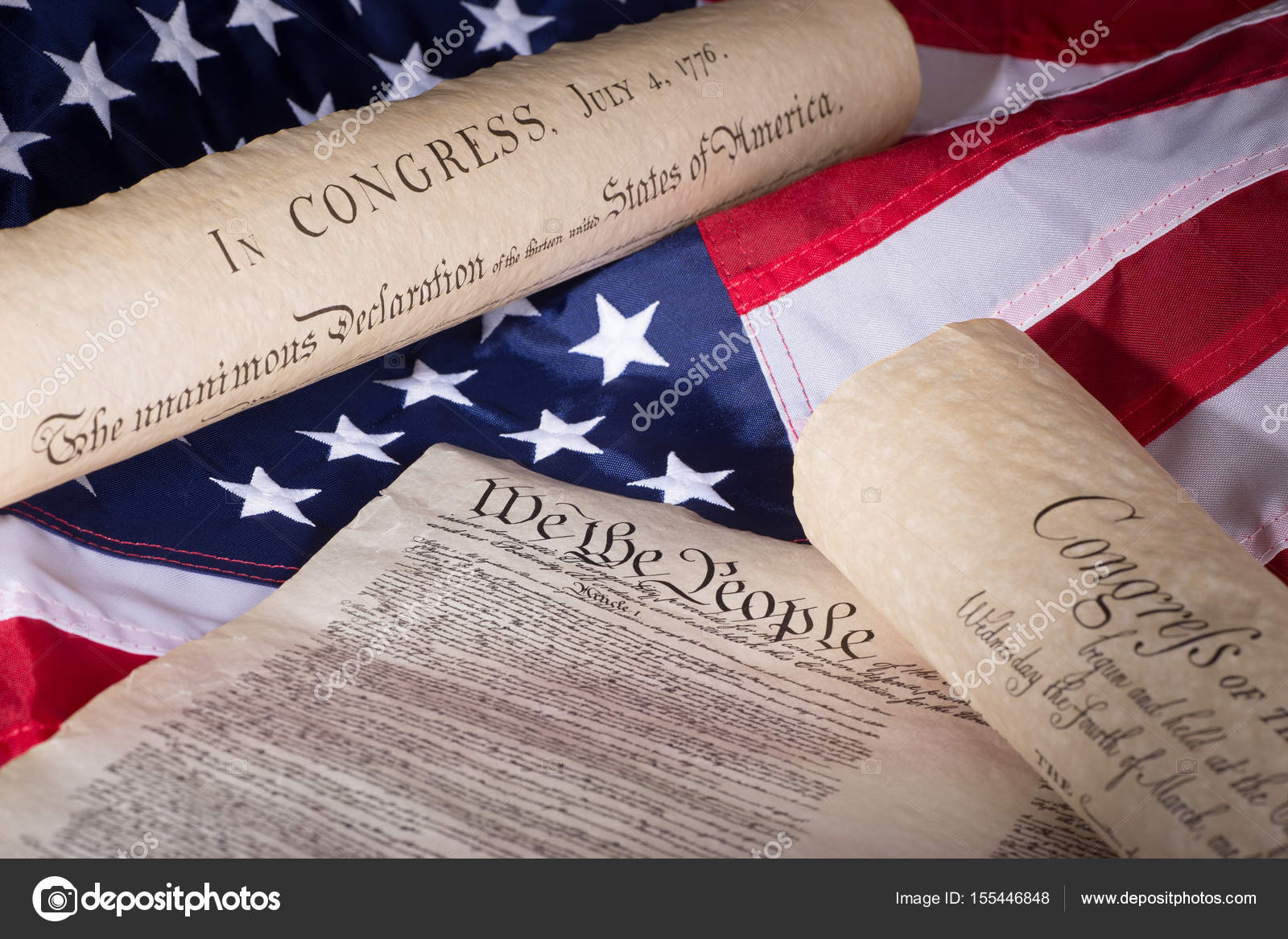 Historical American Documents Stock Photo by ©chasbrutlag 155446848