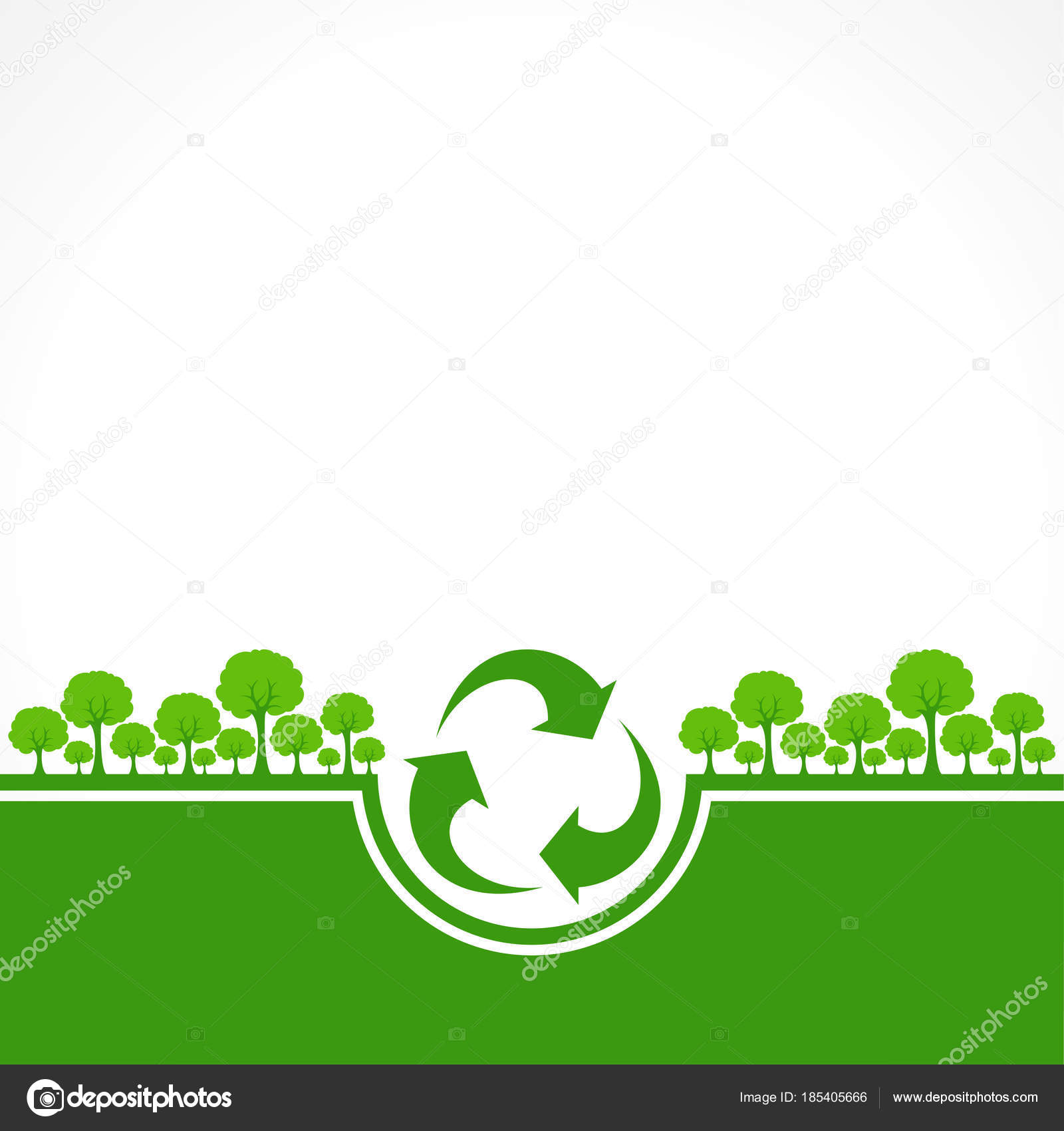 Save Nature Concept - Día Mundial del Medio Ambiente Vector de stock ...