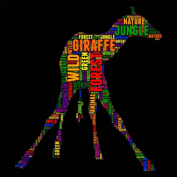 17 Giraffe word cloud Vector Images, Giraffe word cloud Illustrations ...
