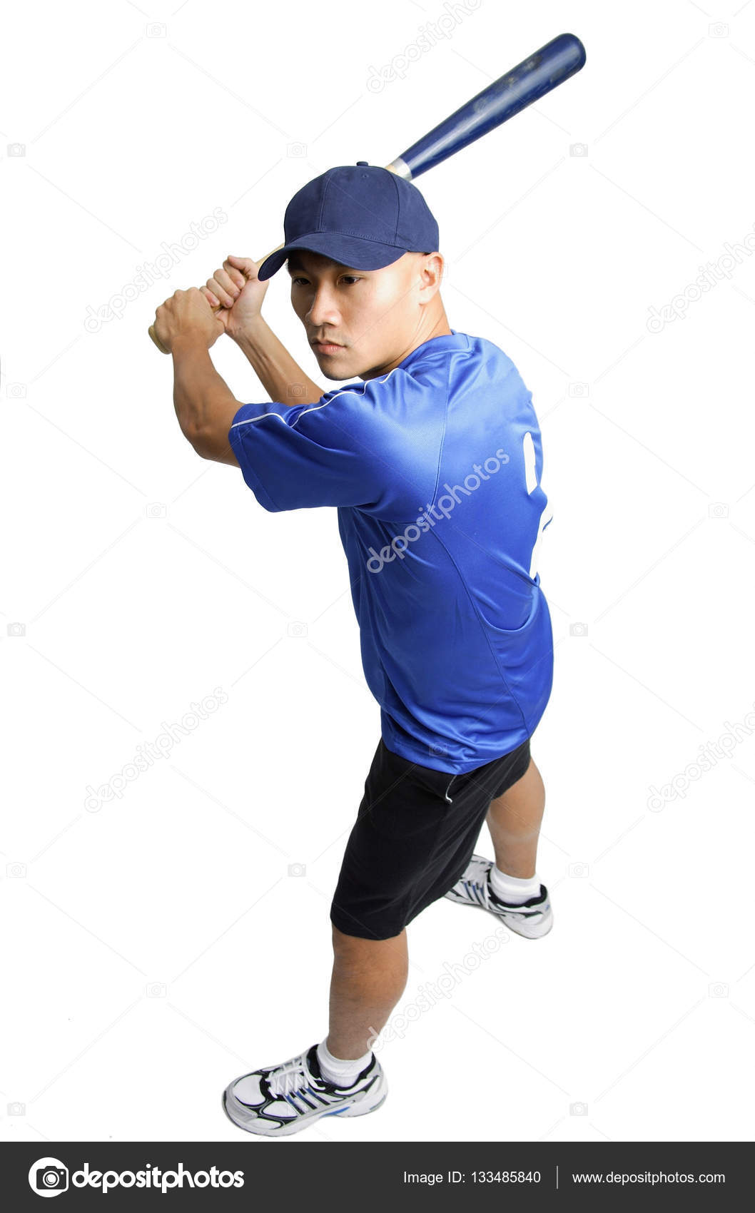 Young man holding baseball bat — Stock Photo © MicrostockAsia #133485840