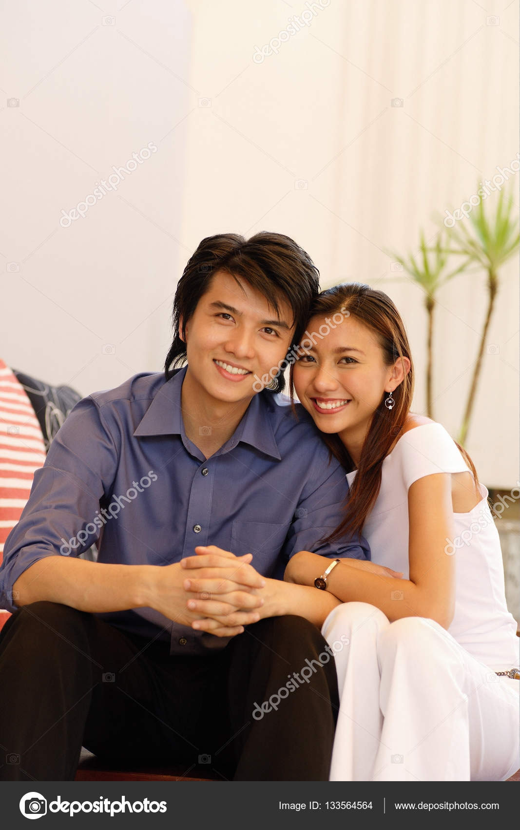 Young happy couple — Stock Photo © MicrostockAsia #133564564