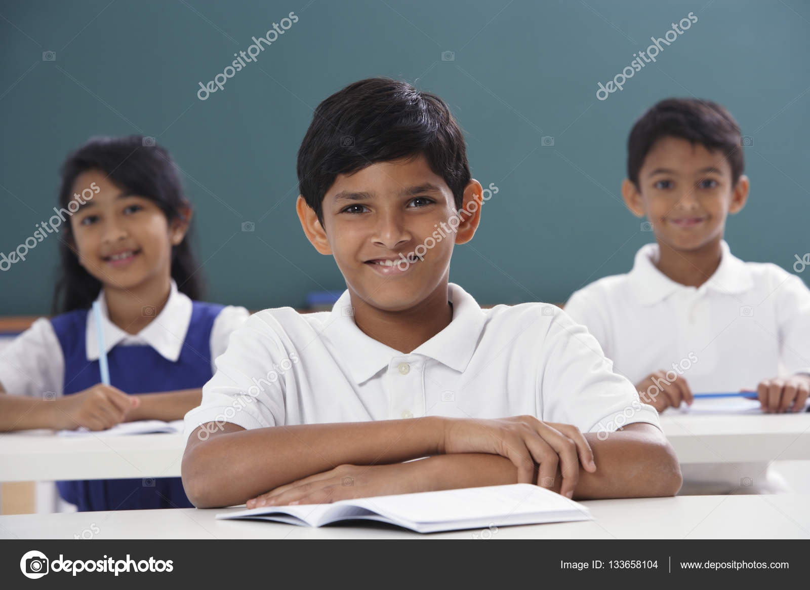Children study at school — Stock Photo © MicrostockAsia #133658104