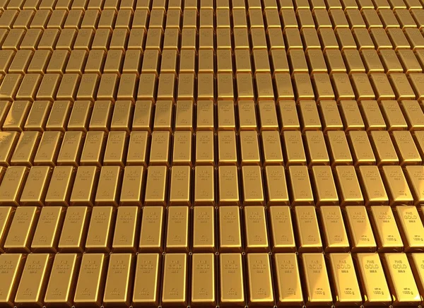 Gold bullion on a pallet Stock Photos, Royalty Free Gold bullion on a ...