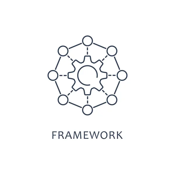 Virtual Network Setting Rgb Color Icon Business Community Cyber ...