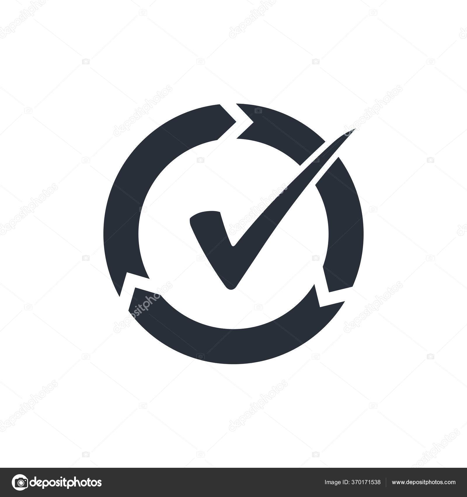 Repair Complete Vector Icon Isolated White Background Stock Vector by ...