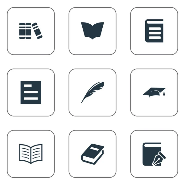 Fotos de Books icons, Imagens de Books icons sem royalties | Depositphotos