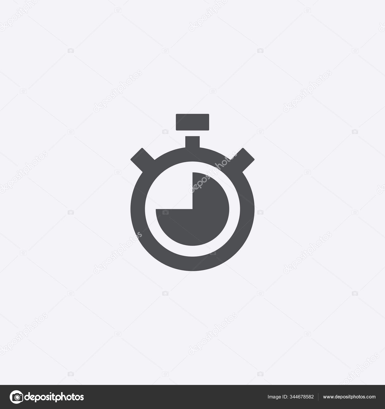 Simple timer icon Stock Vector by ©rashad_ashurov 344678582
