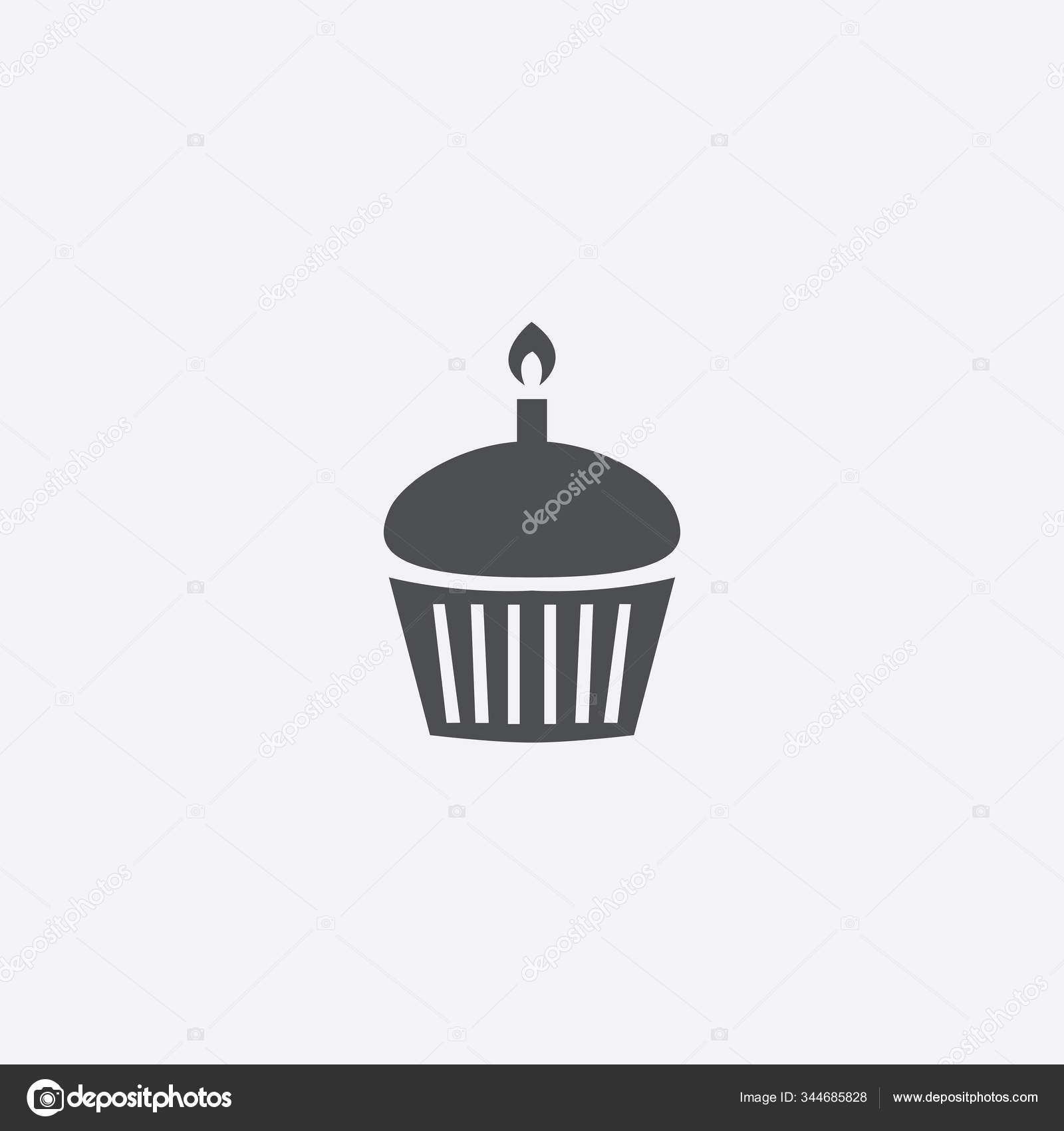 Simple cake icon Stock Vector Image by ©rashad_ashurov #344685828