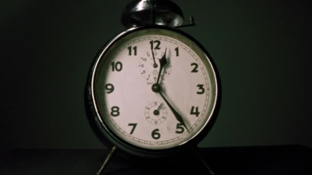 Vintage Clock With Moving Gears Showing The Passing of Time The Brevity ...