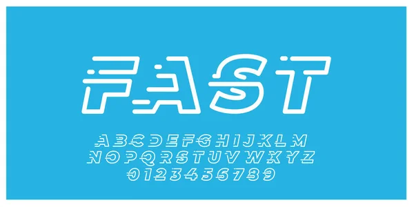 Fast font Vector Images | Depositphotos