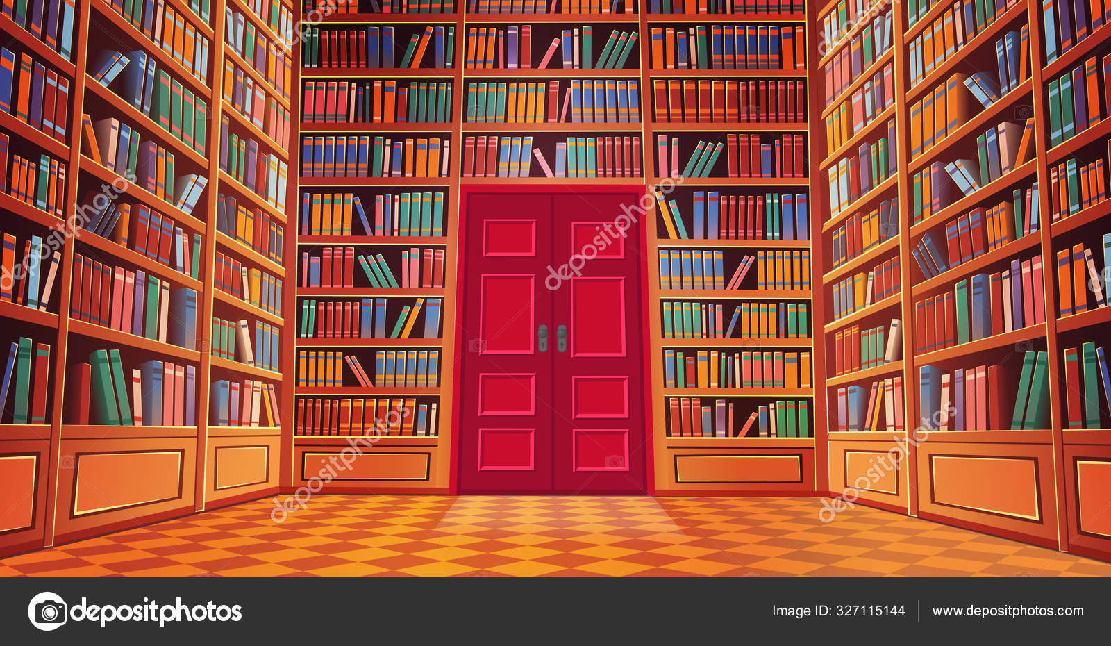 Library Books Cartoon Library Cartoon Vector Images (over 30,000)