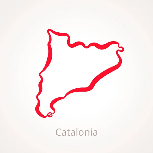 Esquema de catalonia Vector Art Stock Images | Depositphotos