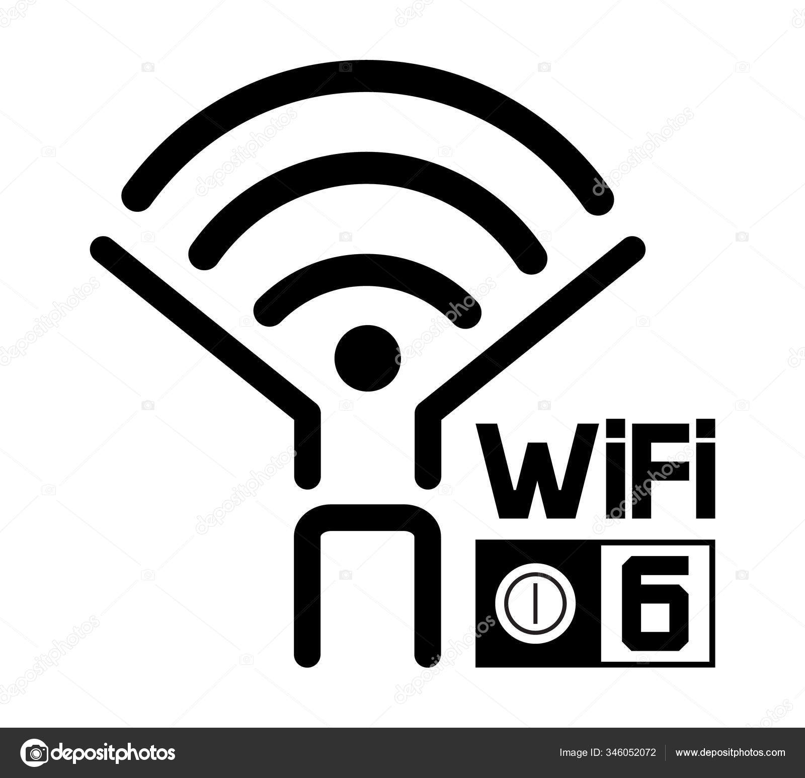 Icon Vector New Wireless Generation Logo High Network Bandwidth ...