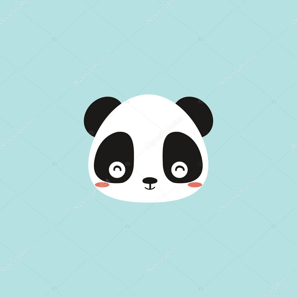 Linda cara de panda Vector de stock por ©DAVIDS47 129635122