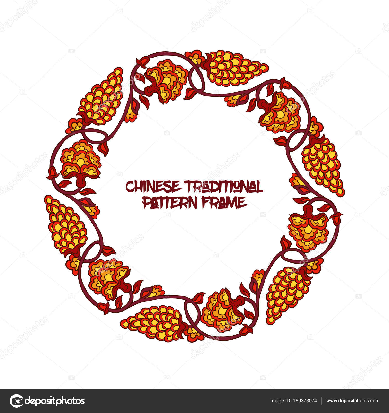 Chinese Traditional Floral Pattern Vector Free Download at Evelyn ...