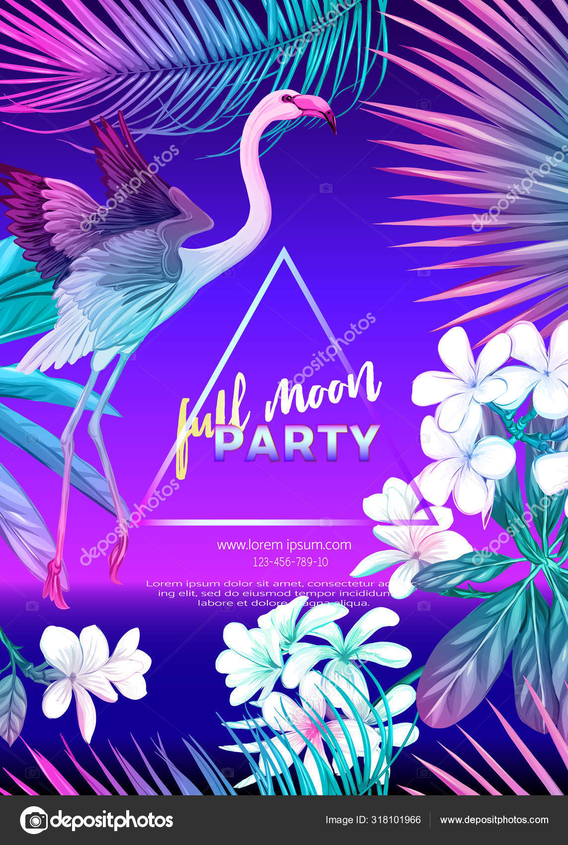 Background, party invitation, cover with text box Stock Vector Image by ...