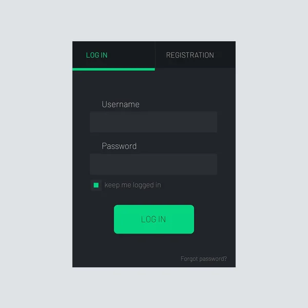 17,522,308 Login ui Vector Images | Depositphotos