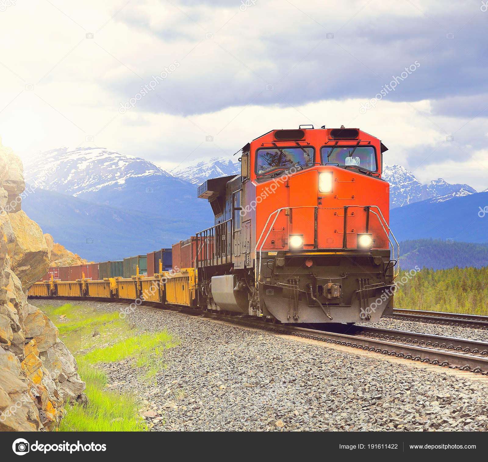 Long freight train. Stock Photo by ©Serjio74b 191611422