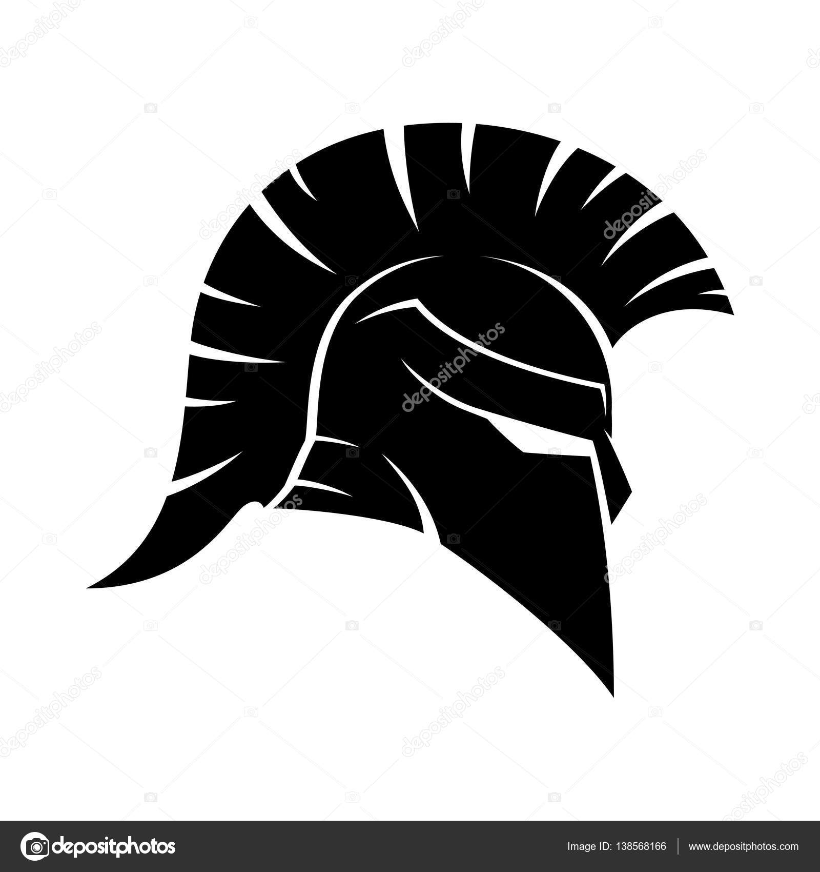 Spartan helmet sign. Stock Vector Image by ©taronin #138568166