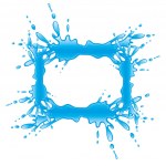 Blue circle splash Stock Photo by ©jag_cz 12715373