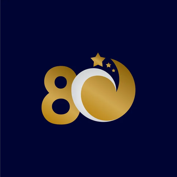 555 80 years logo Vector Images | Depositphotos