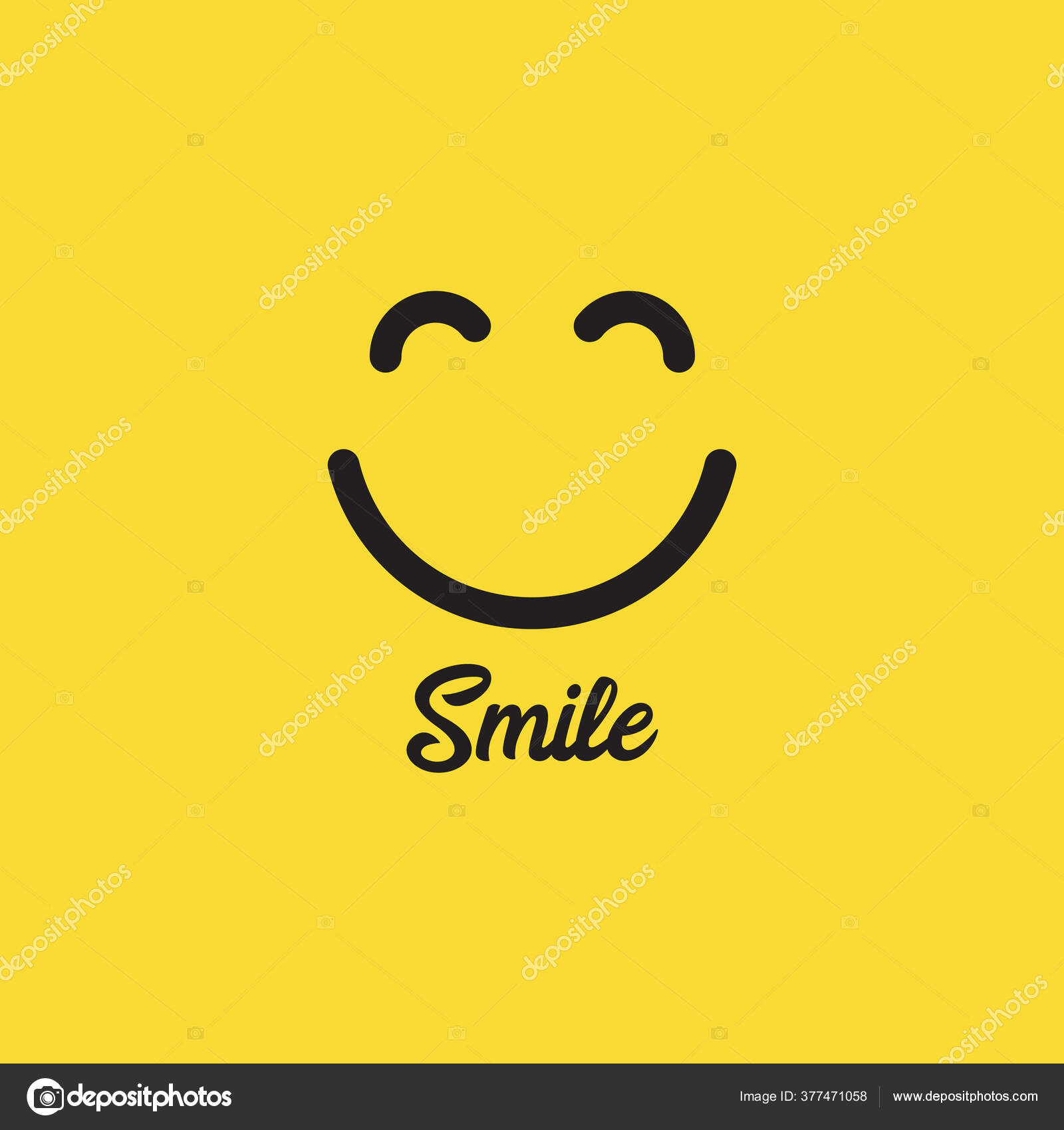 Sorriso Emoticon Logo Ícone Vector Modelo Design Ilustração Vetor de ...