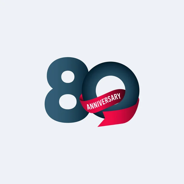 555 80 years logo Vector Images | Depositphotos