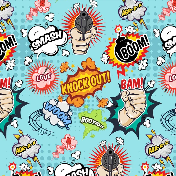 Comics Explosion Effects Set Stock Vector by ©Mogil 127370566