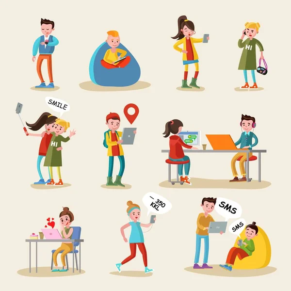 Kids Playing Set Stock Vector Image by ©macrovector #60302455