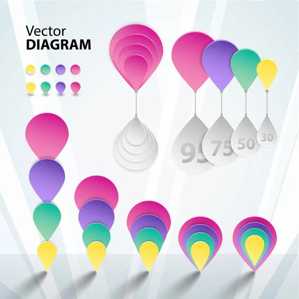 Vector Diagram Template Stock Vector Image by ©Mogil #160851698